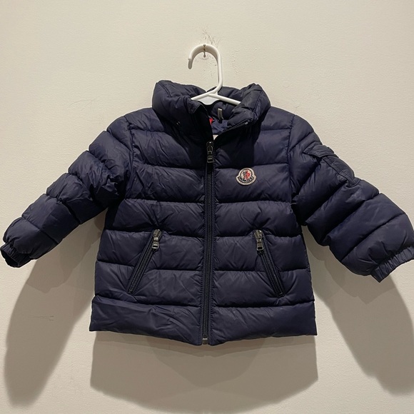 Moncler | Jackets & Coats | Moncler Jules Down Jacket Navy Blue | Poshmark